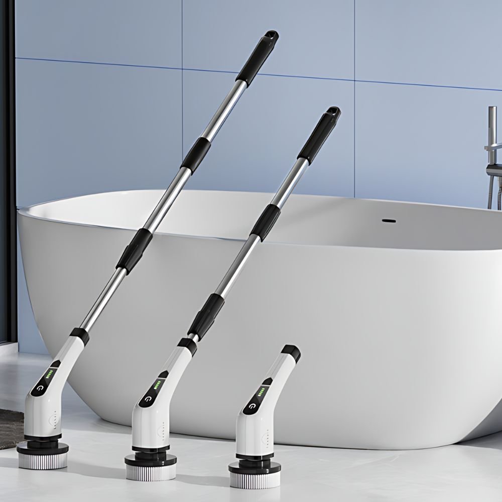 TurboClean Pro 9-in-1 Electric Scrubber Powerful Multi-Surface Cleaner ...