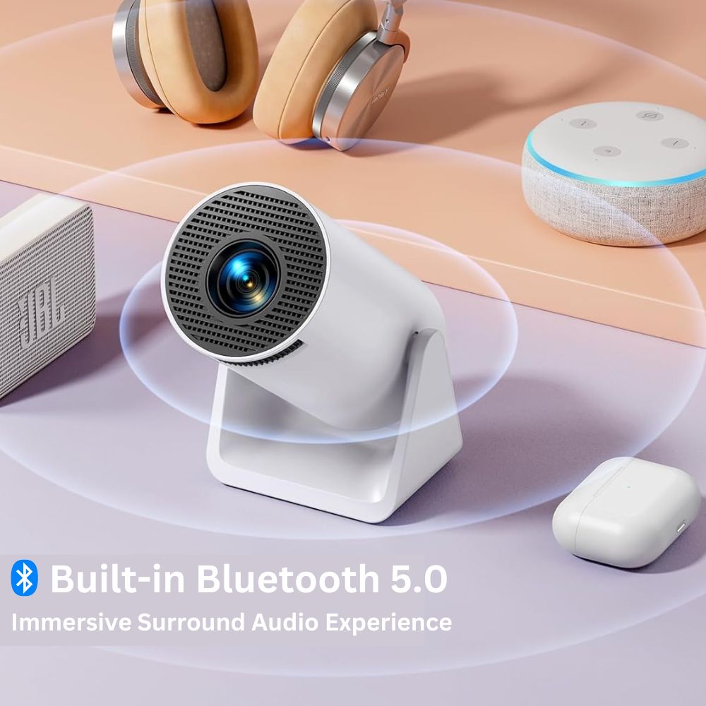 4K Ultra Portable Projector - Crystal Clear HD Compact & Lightweight ...